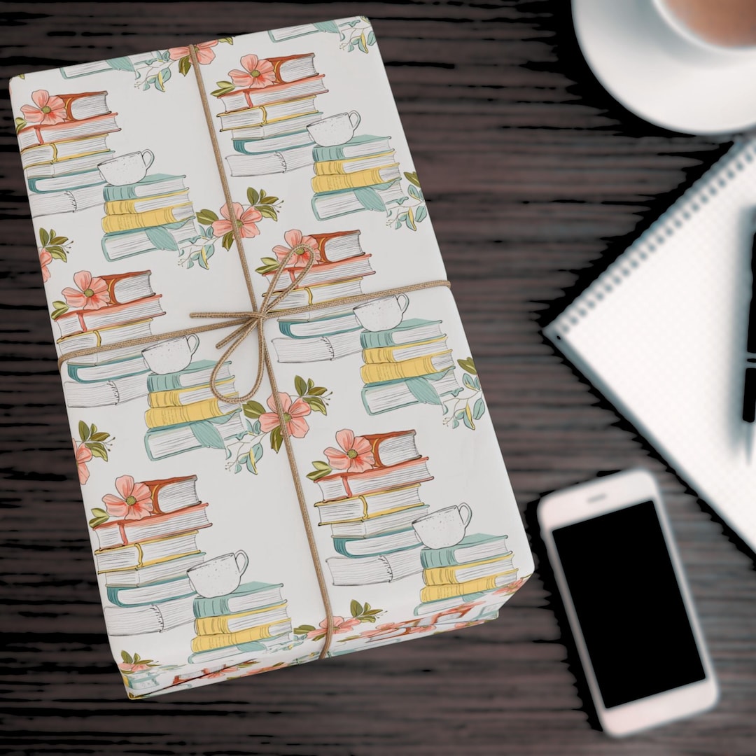 Literary Gift Wrap: Book Lover's Wrapping Paper - Etsy