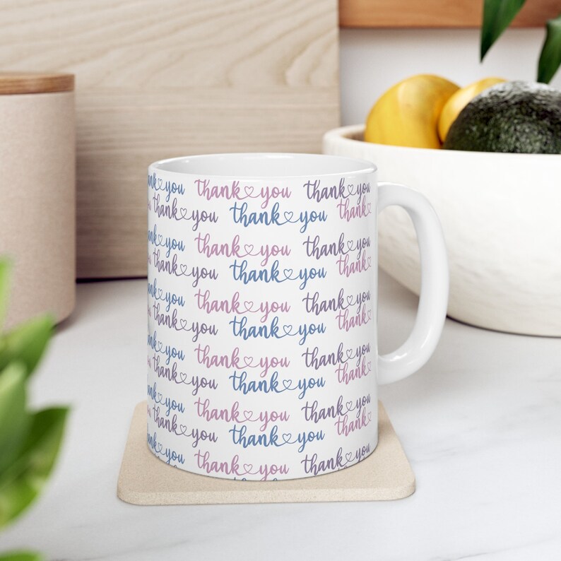 Thank You - Coffee Mug, Teacher Appreciation Gift, Thank You Gift ...