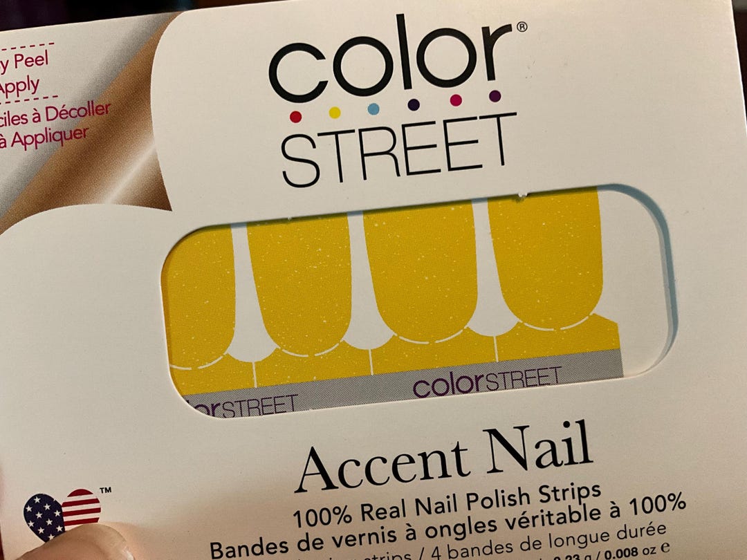 Color Street Nails, Accent 4 Pack, Giga Bright - Etsy