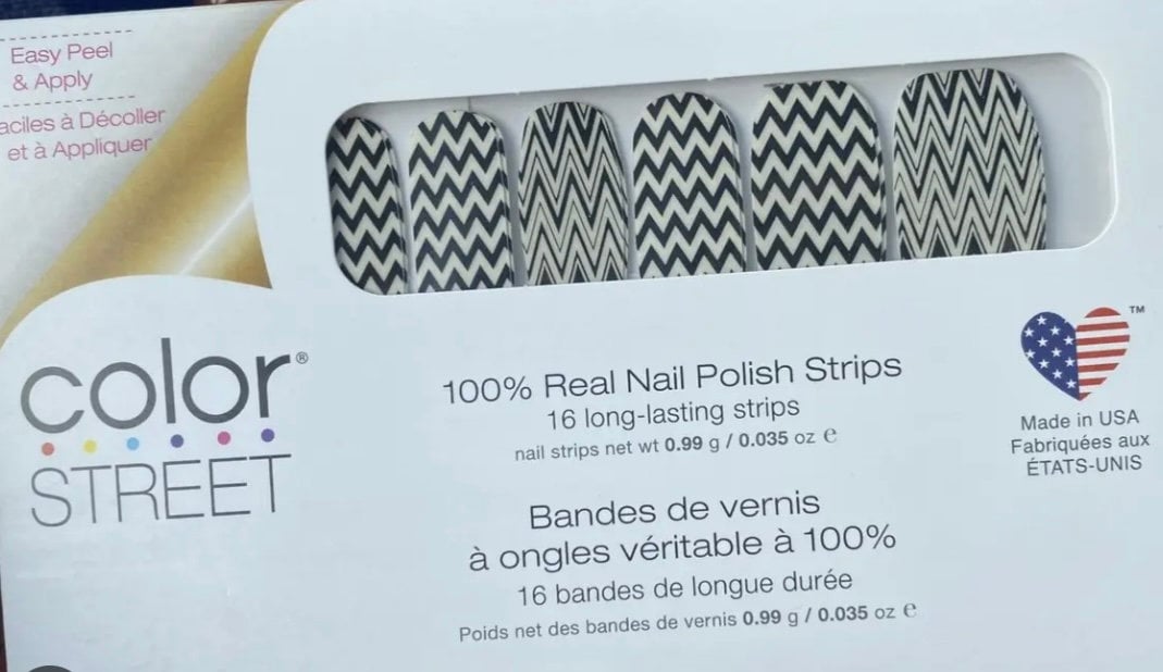 Color Street Nails, Color Street Strips, Keep Calm Chevron On, Press on ...