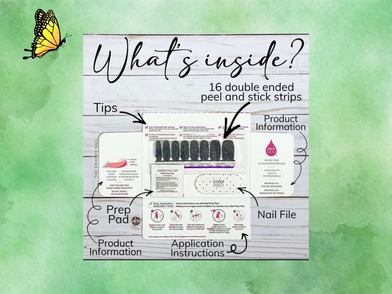 Color Street Nails Color Street Strips Press on Nails Real - Etsy