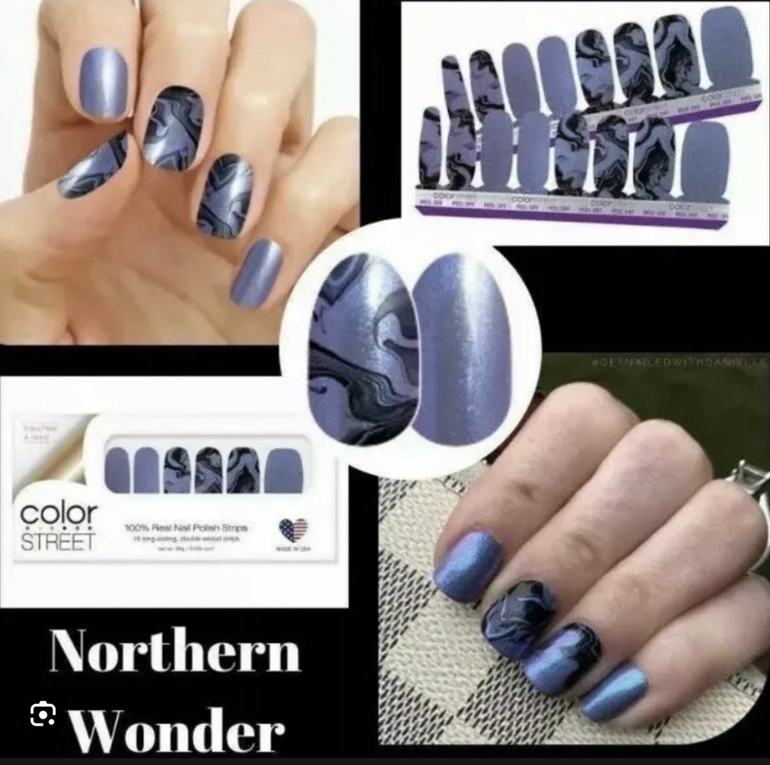 Color Street Northern Wonder Nail Polish Strips: Real Polish - Etsy