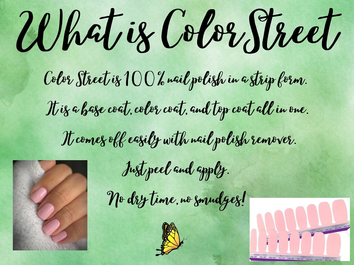 Color Street Nails, Color Street Strips, Golden Rule, Press on Nails ...