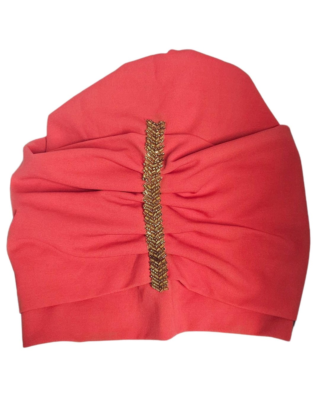 Gold Beaded Turban for Women, Elegant Fashion Headwrap, Sparkly Turban ...