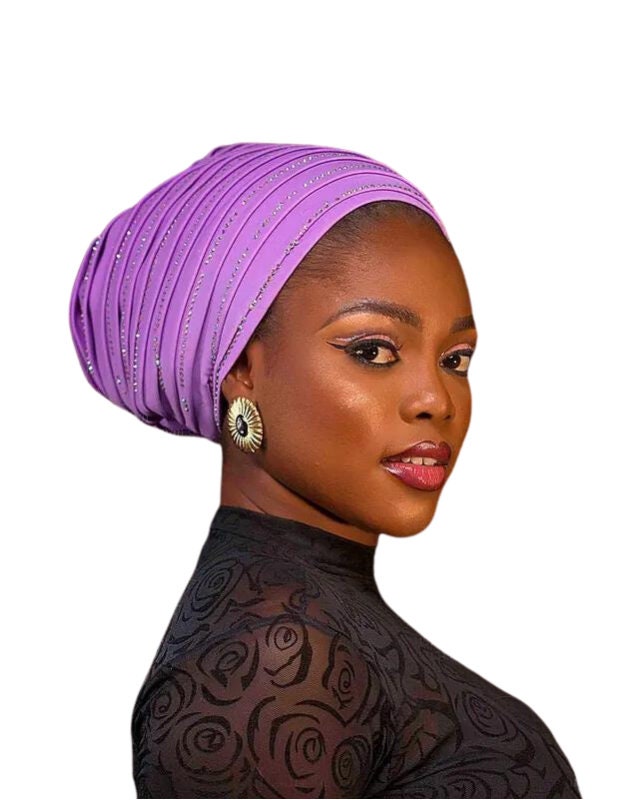 Bling Turban Party Wear Turban stylish Turbanhead Wrap for - Etsy