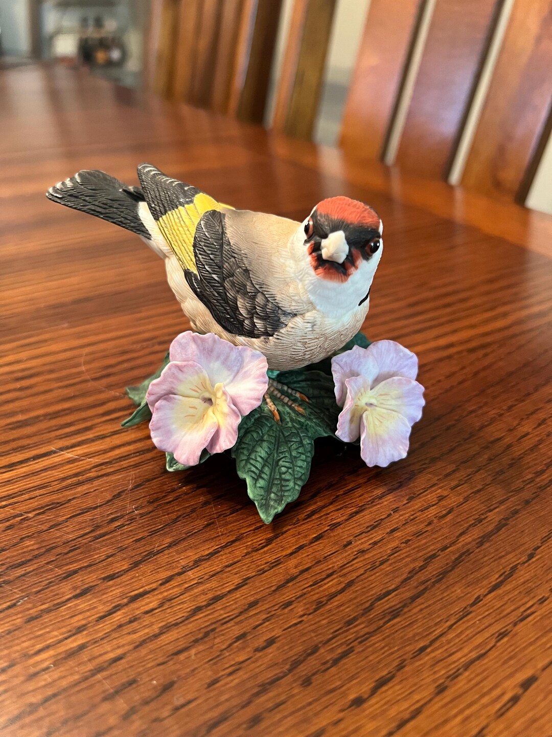 Lenox European Goldfinch Porcelain Bird Figurine - Etsy