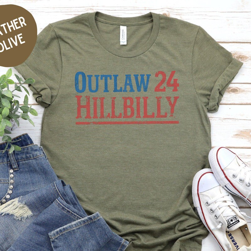 Outlaw and Hillbilly Tshirt - Etsy