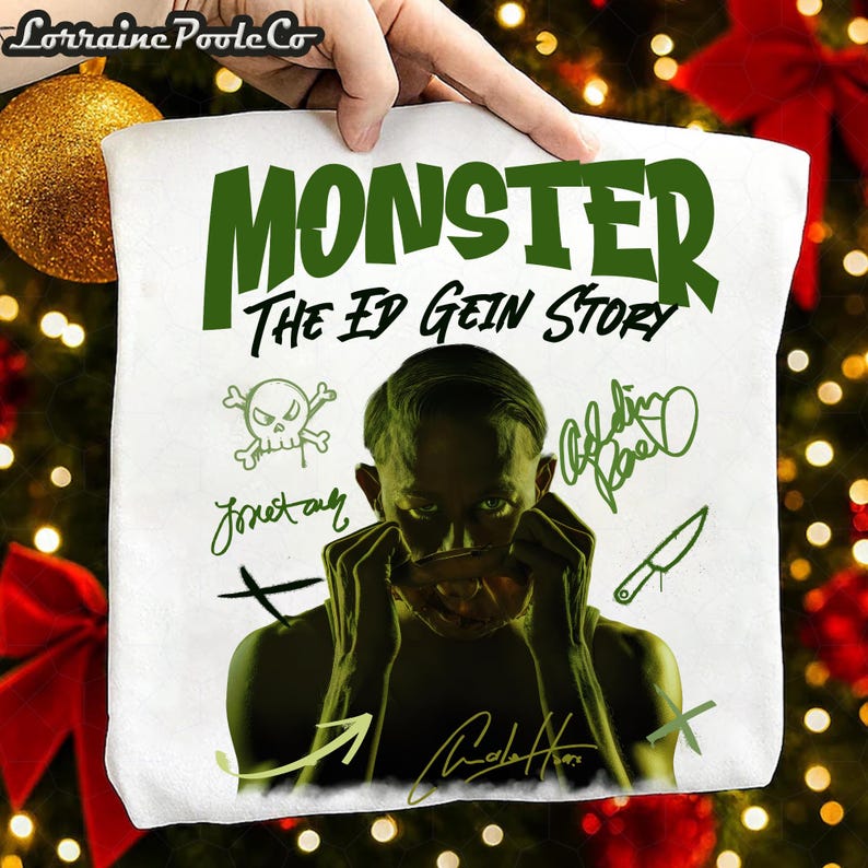 Charlie Hunnam Ed Gein PNG Bundle, Funny Monster Movie Design, Ed Gein ...