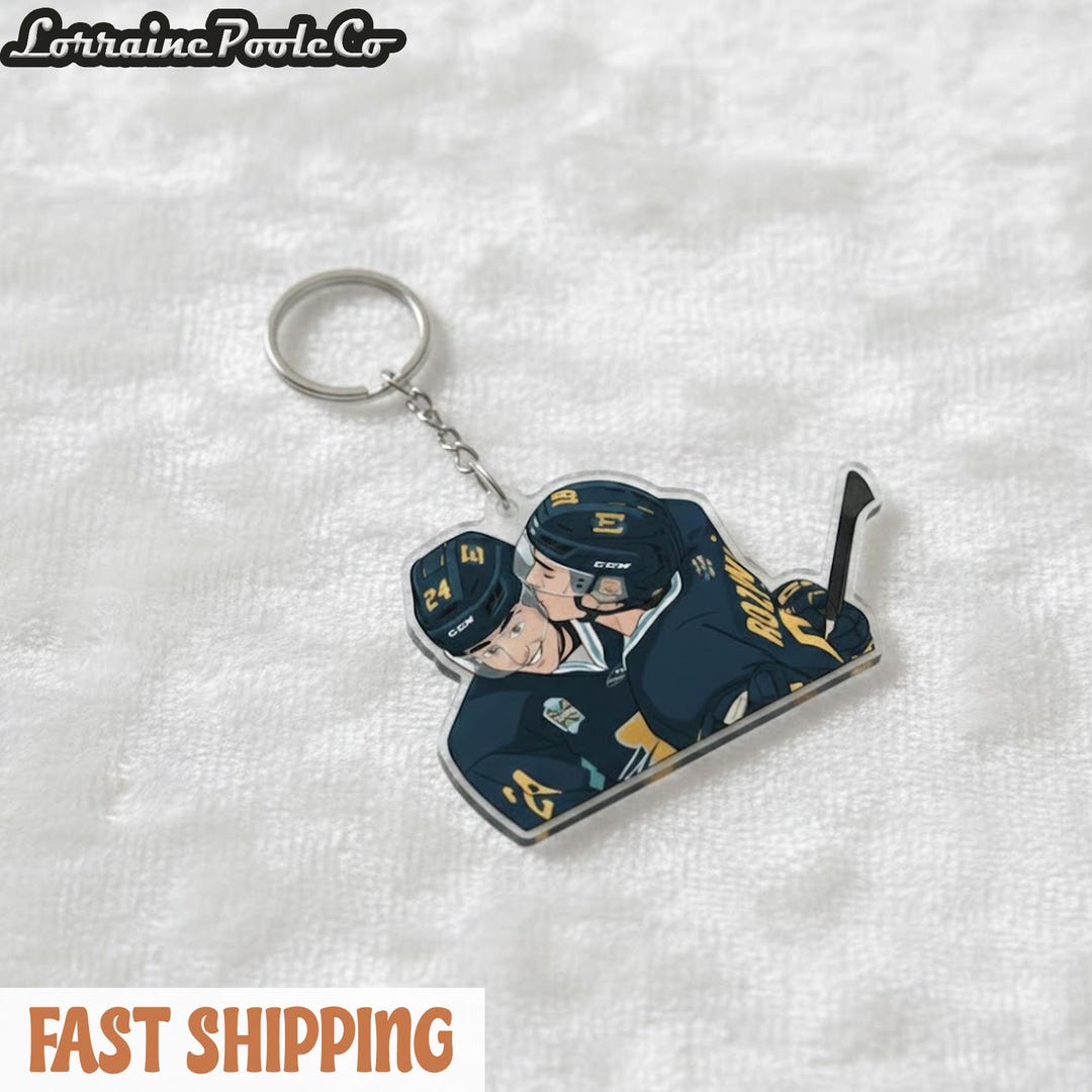 Heated Rivalry & Hollanov Inspired Acrylic Keychains / Bag Charms, Team ...