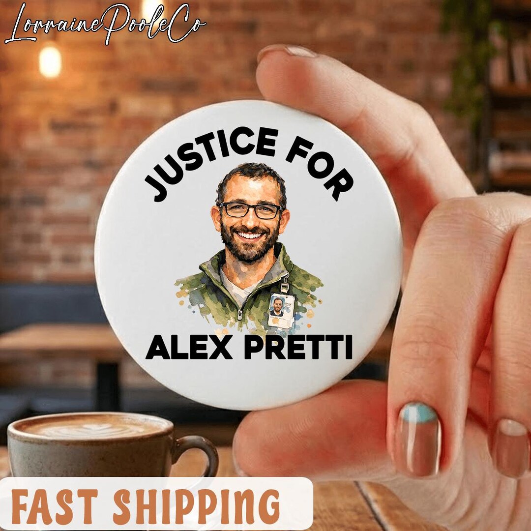 Épinglette Justice for Alex Pretti 3 tailles - Nurse Equality - Etsy France