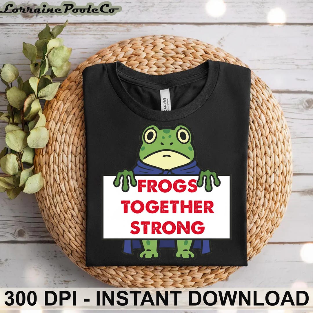 Portland Frog Protest PNG, Anti ICE PNG, Anti Fascism File, Anti Trump ...