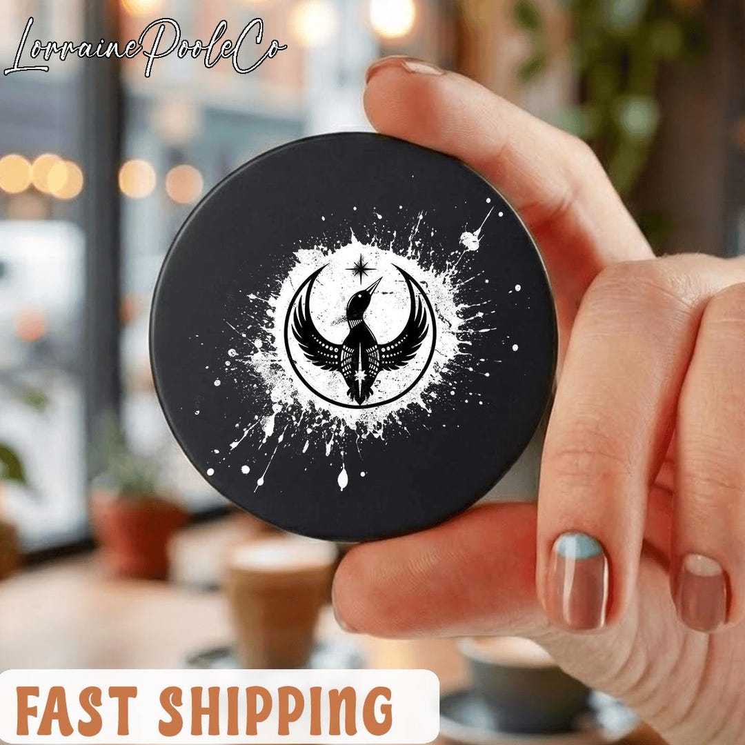 Minnesota Bird Loon Rebel Pin, Minnesota Strong Pinback, MN State Stand ...