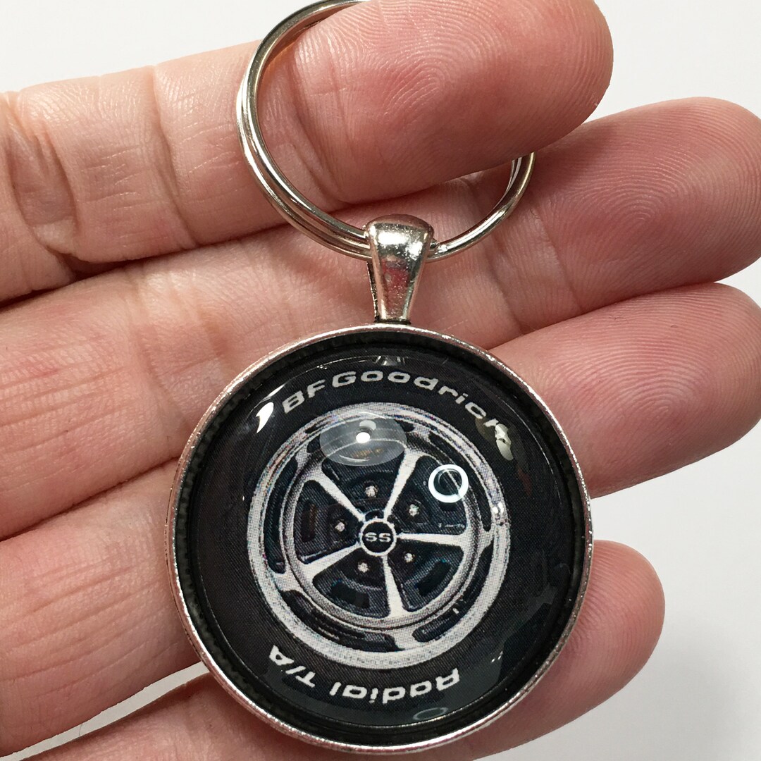 Vintage Chevy Chevelle SS Chrome Mag Wheel Rim BF Goodrich Tire 1.2 ...