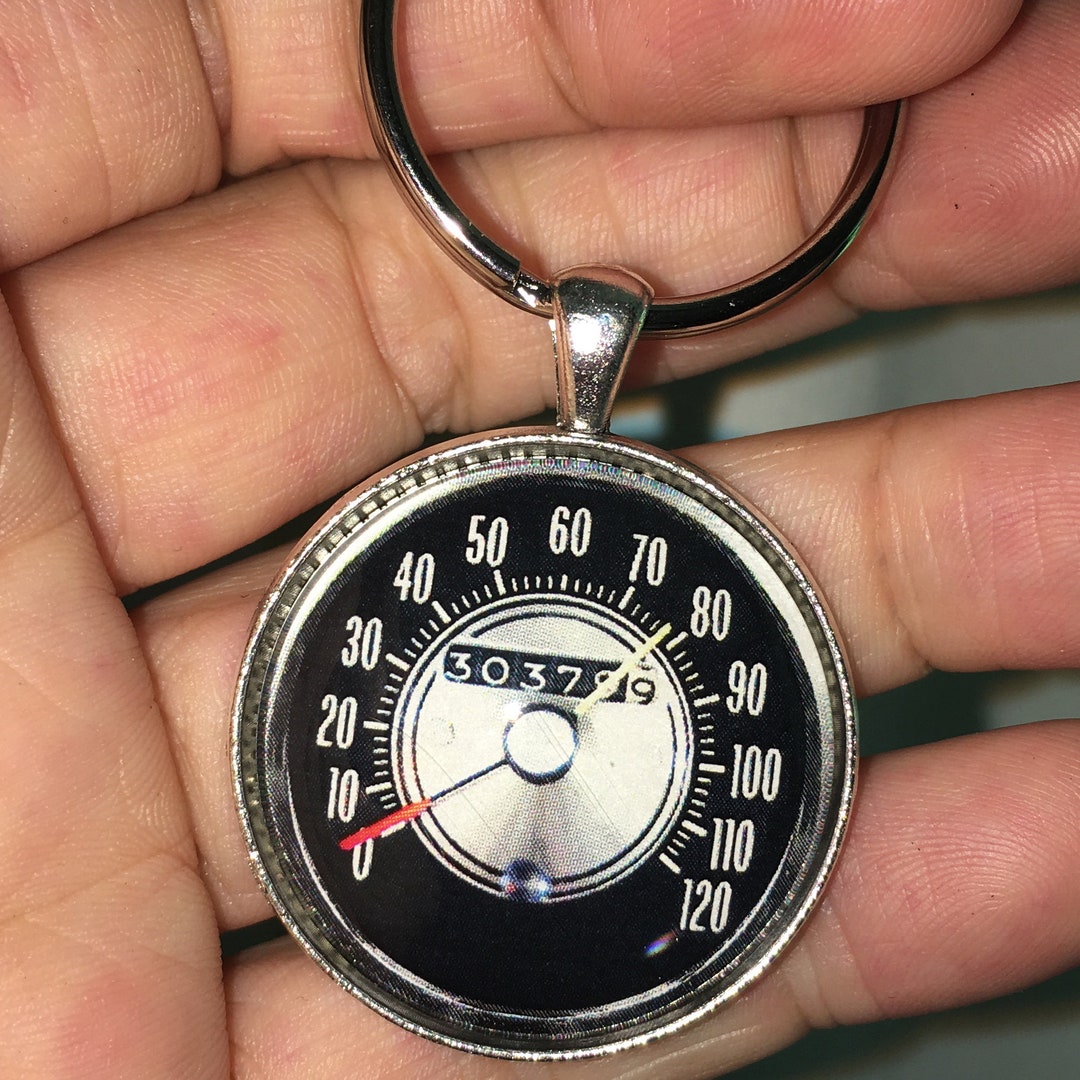 Vintage 70's Olds Oldsmobile 120 MPH Speedometer 1.2 Diameter Keychain ...
