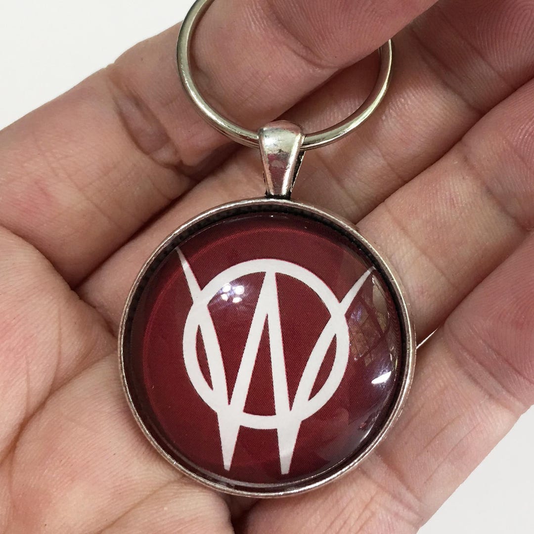 Vintage 1940's Willys Logo Badge Burgundy Maroon Radiator Emblem 1.2 ...