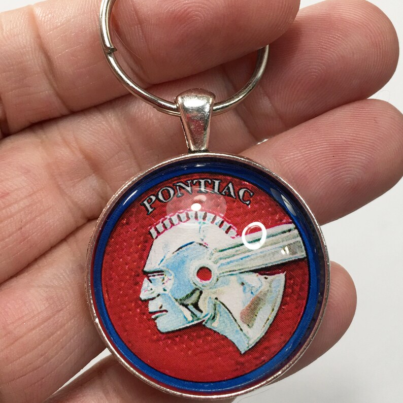 Vintage Pontiac Indian Emblem Trunk Badge Ornament Logo 1.2 Diameter ...