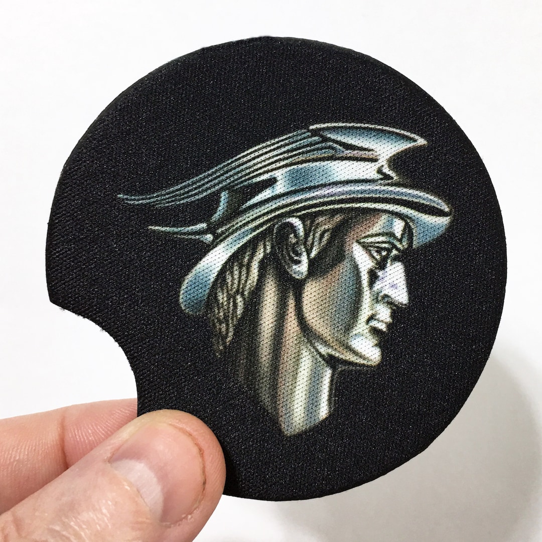 Vintage Mercury 'merc Man' Chrome Emblem Logo Design 2.75 Car Coaster ...