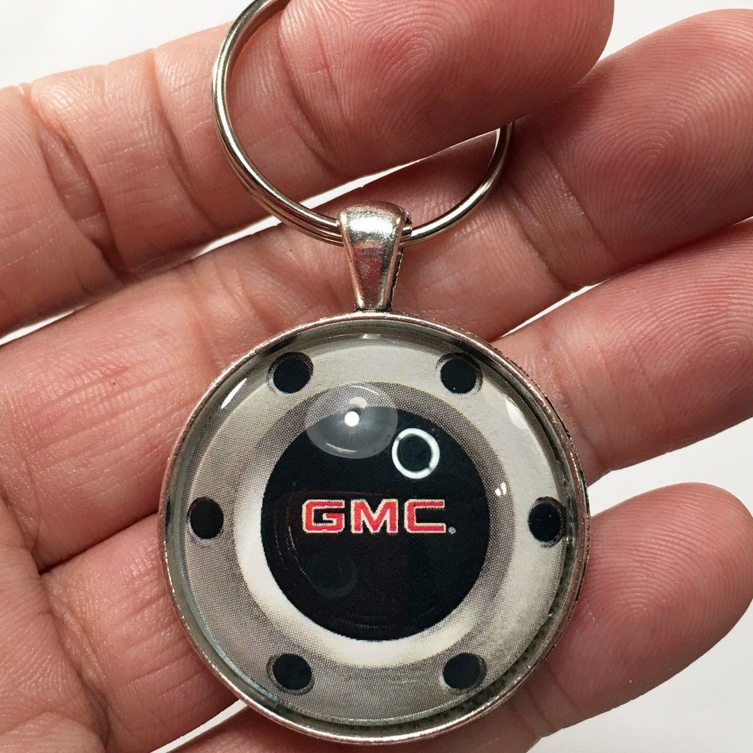 Vintage GMC Truck Wheel Center Cap 1.2" Diameter Chevy Keychain - Etsy