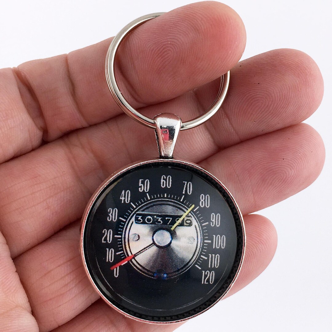 Vintage 70's Olds Oldsmobile 120 MPH Speedometer 1.2 Diameter Keychain ...