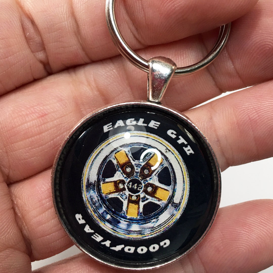 Vintage Hurst Olds 442 Cutlass Eagle GT II 1.2" Diameter Keychain - Etsy