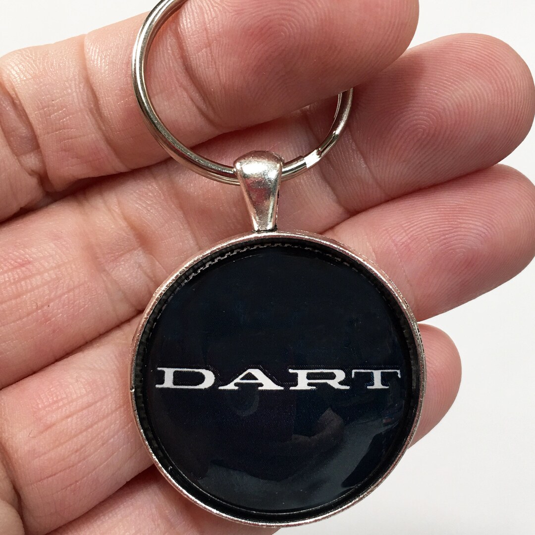 Vintage Dodge Dart Chrome Fender Emblem Badge Logo 1.2 Diameter ...