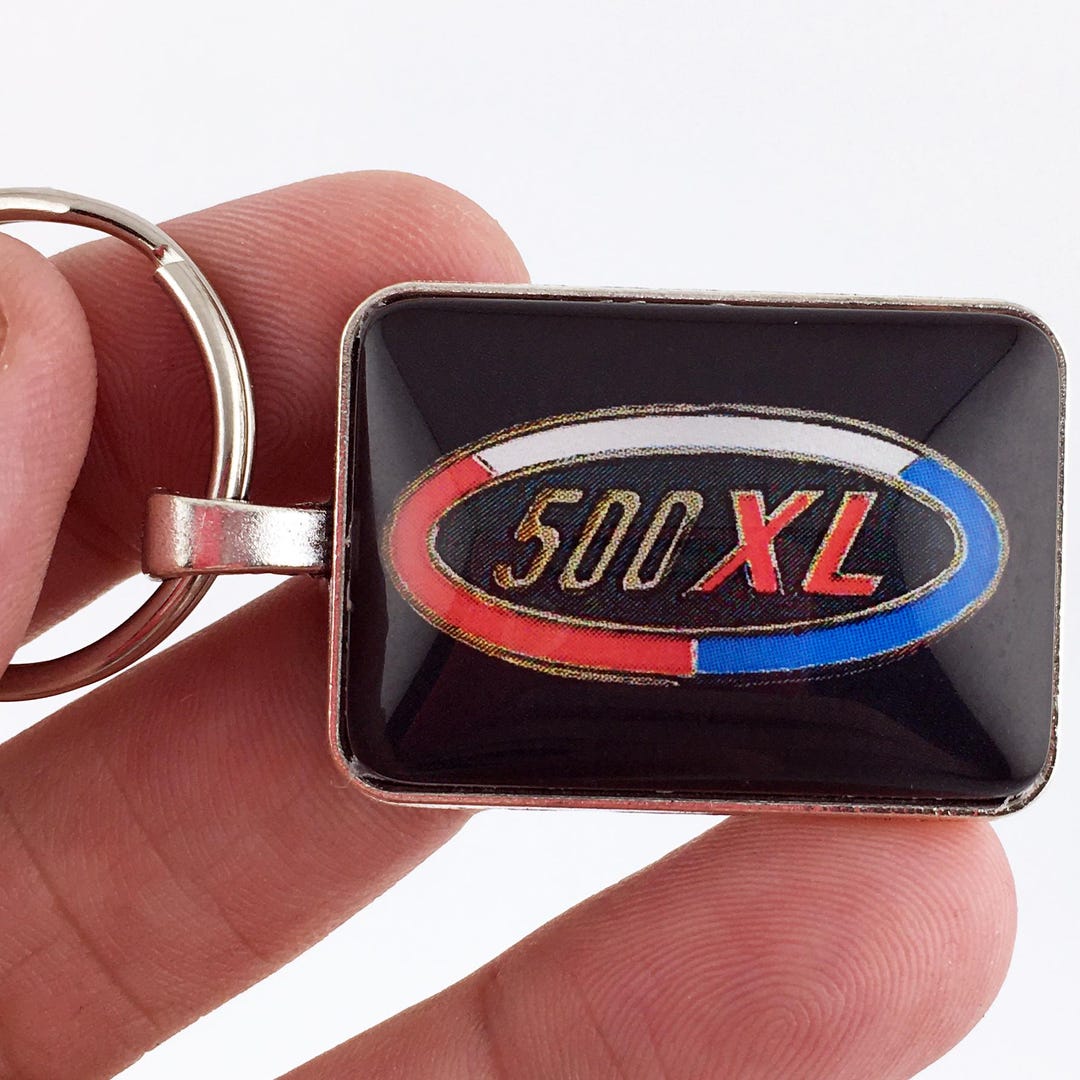 Vintage Ford Galaxie 500 XL Emblem 1.2" Diameter Keychain - Etsy