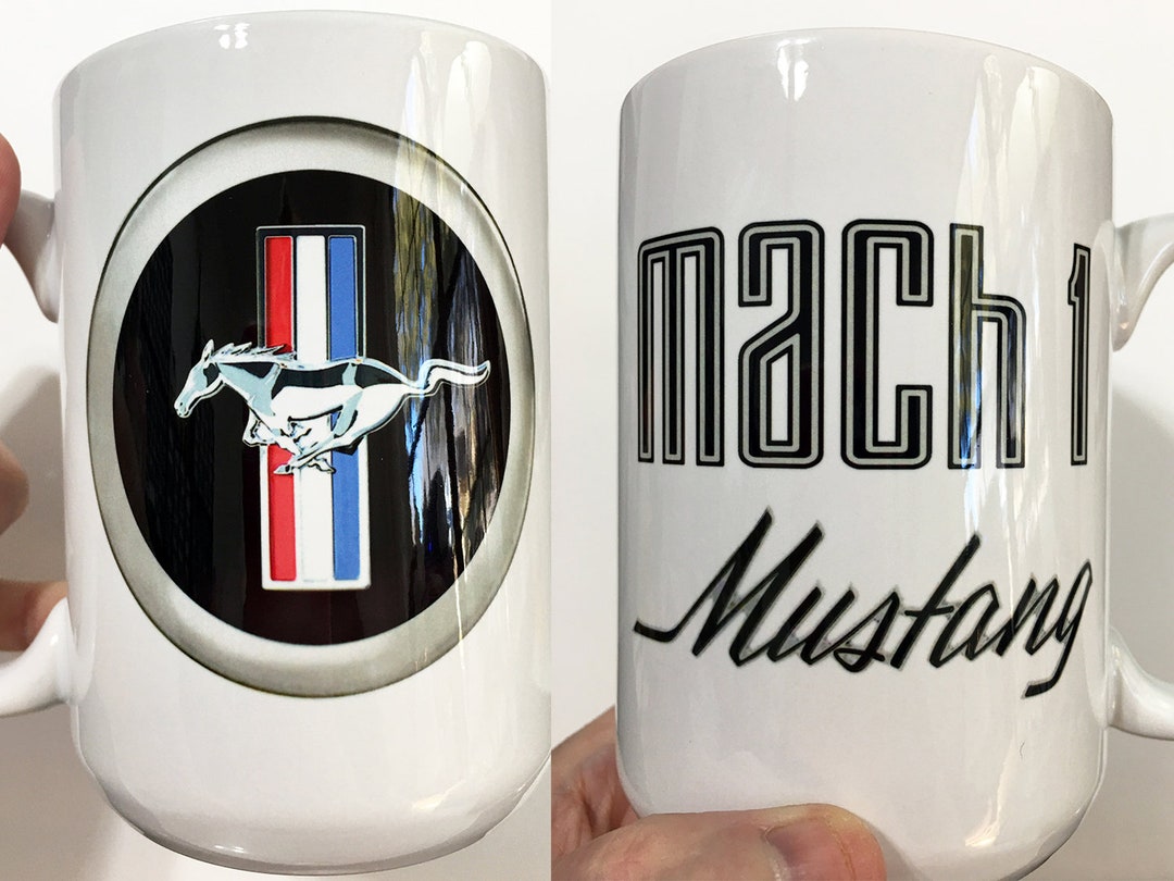Vintage Mustang Mach 1 Mug • LARGE 15 Oz • - Etsy