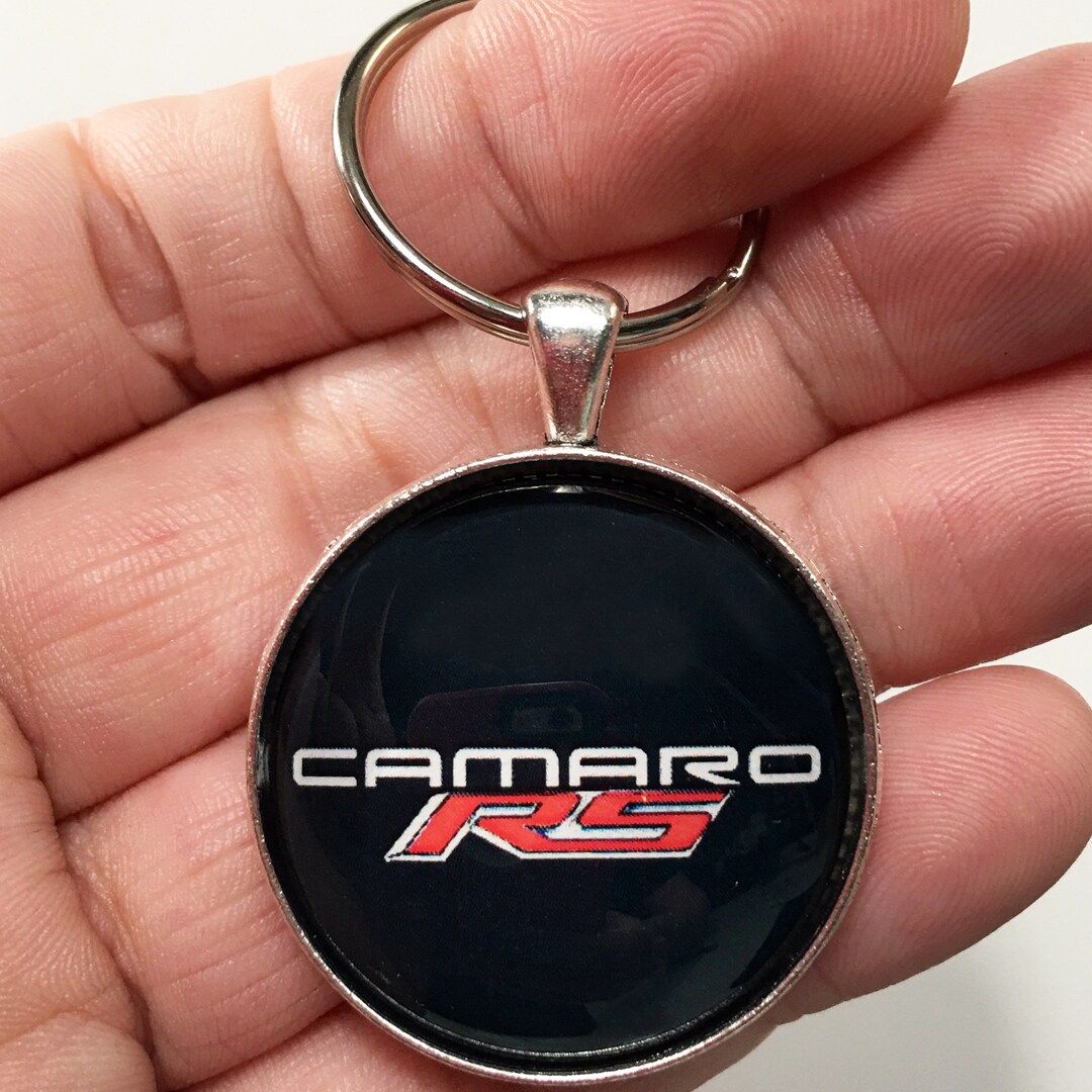 Vintage Chevrolet Camaro RS Badge Emblem Logo 1.2" Diameter Keychain ...