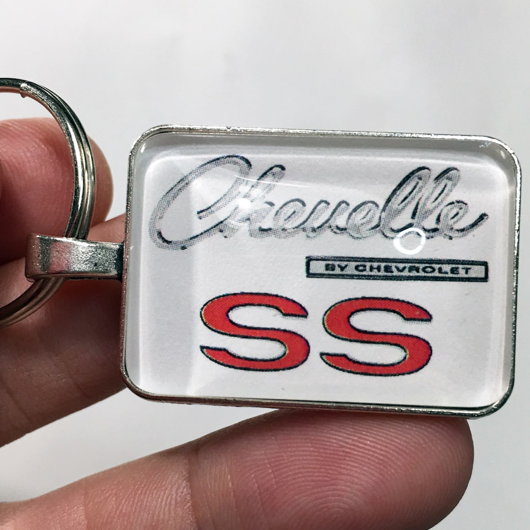 Vintage Chevrolet Chevelle SS Chrome Fender Emblem Badge 1" X 1.25 ...
