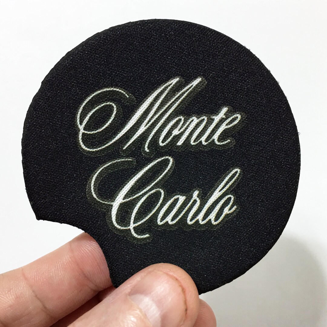 Vintage Chevy Monte Carlo Chrome Script Badge Emblem Logo Design 2.75 ...