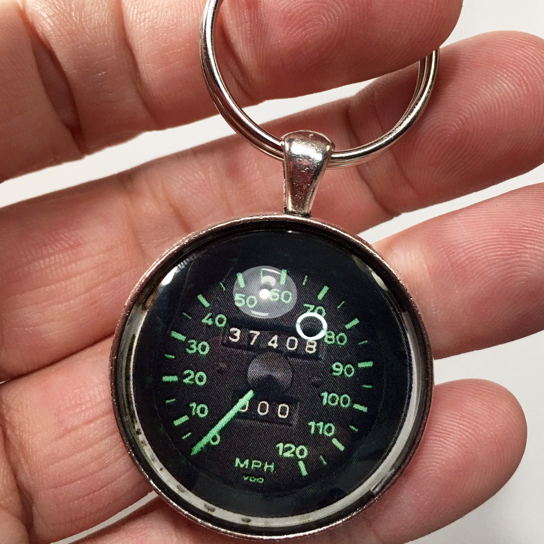 Vintage 356 120 MPH Speedometer 1.2 Diameter Keychain - Etsy
