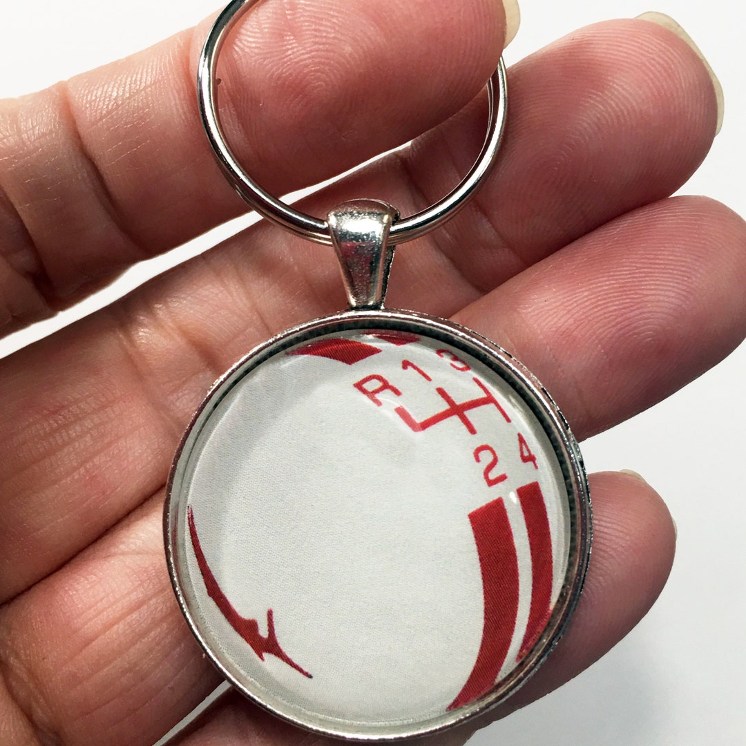 Vintage Barracuda 4 Speed Shifter Knob 1.2 Diameter Keychain - Etsy