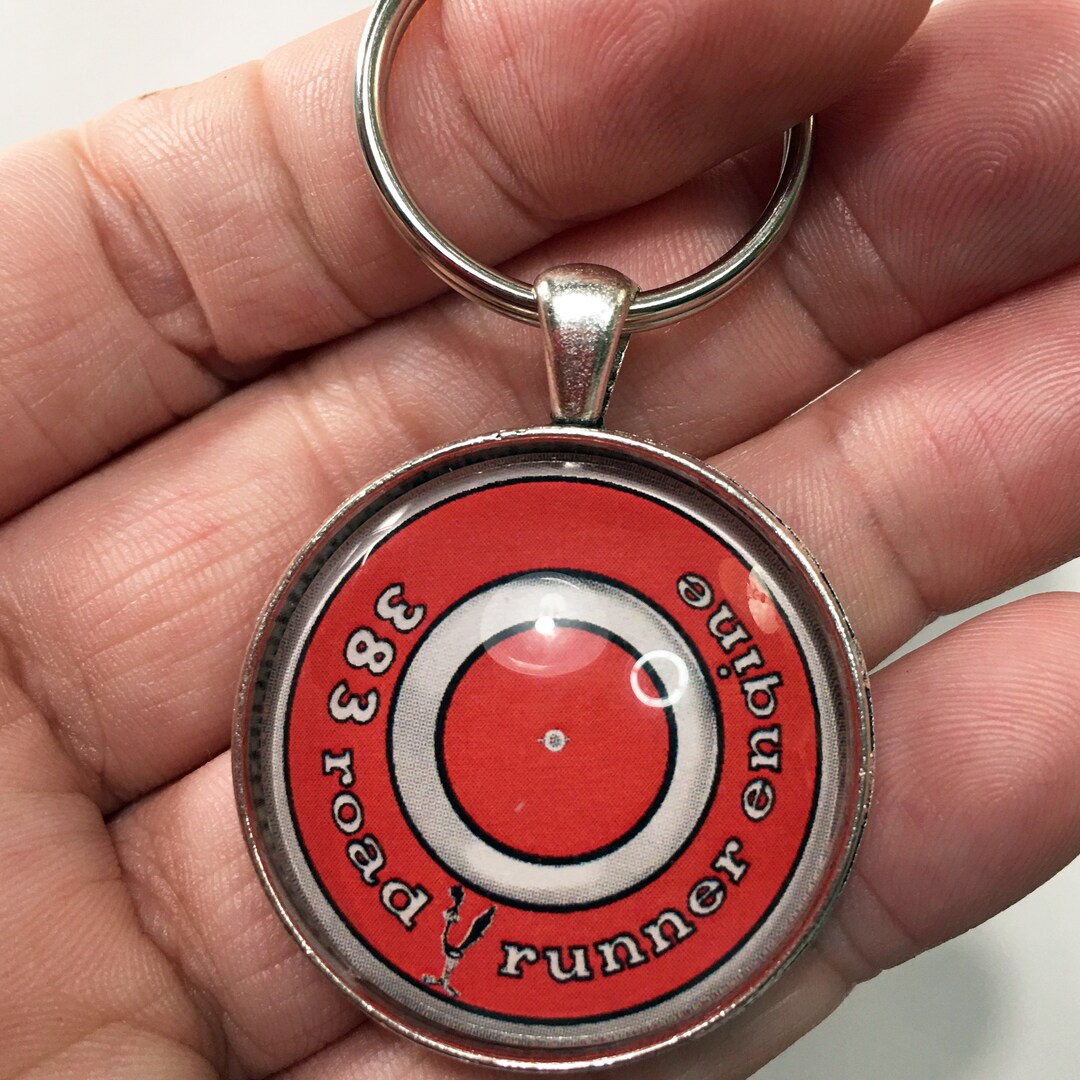 Vintage 383 Road Runner Air Cleaner Decal 1.2 Diameter Keychain - Etsy
