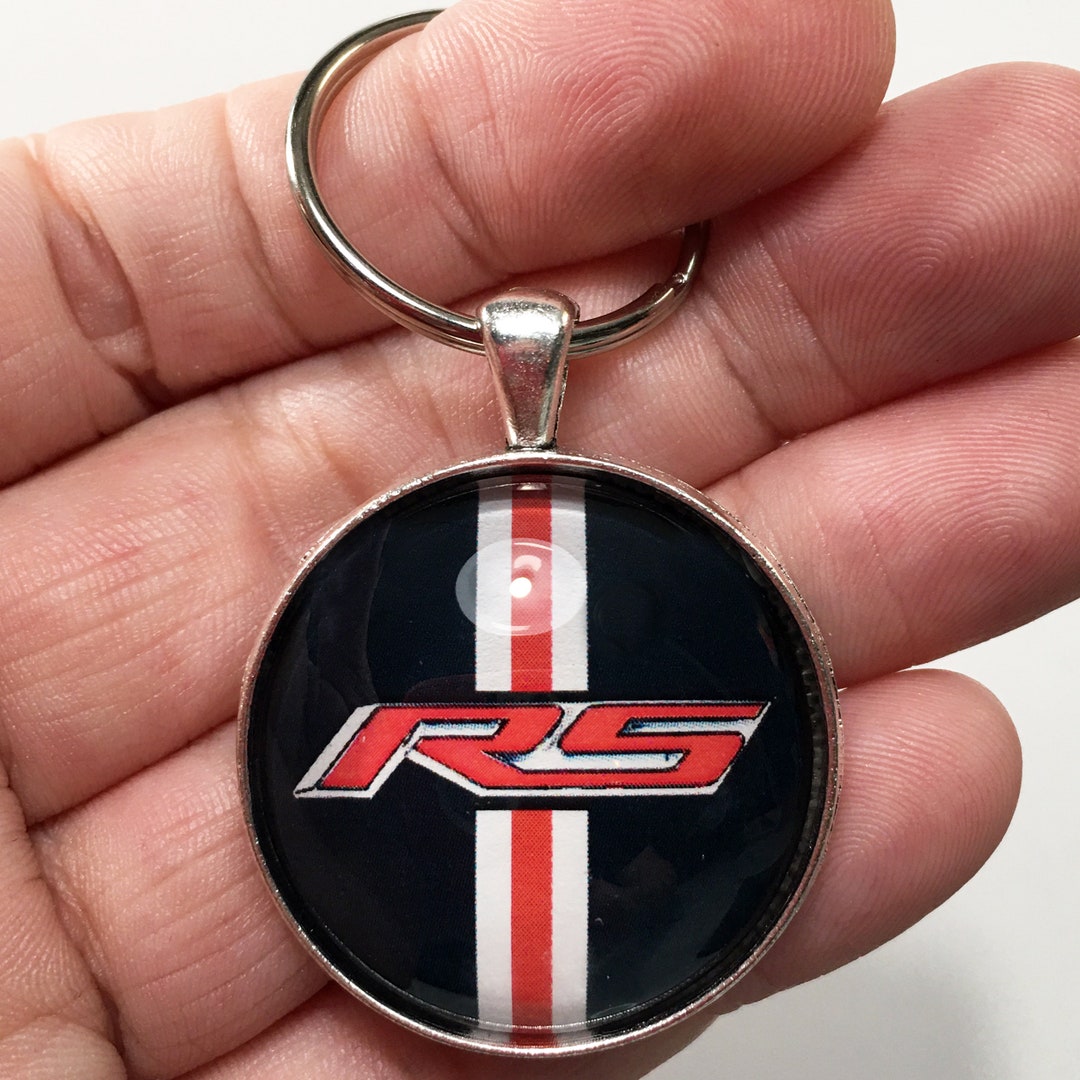 Vintage Rally Sport Camaro RS Emblem 1.2" Diameter Keychain • - Etsy