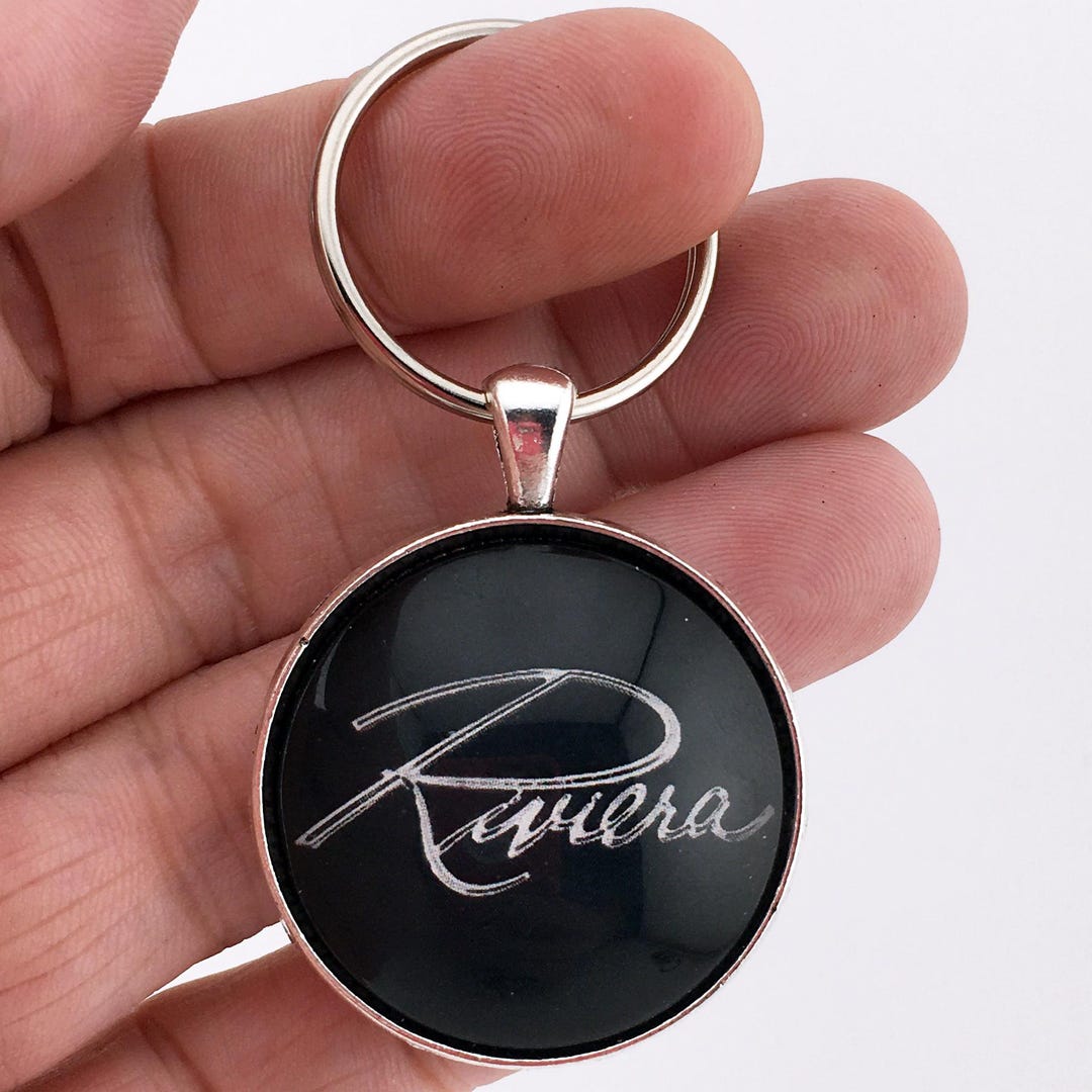Vintage Buick Riviera Chrome Emblem 1.2" Diameter Keychain - Etsy