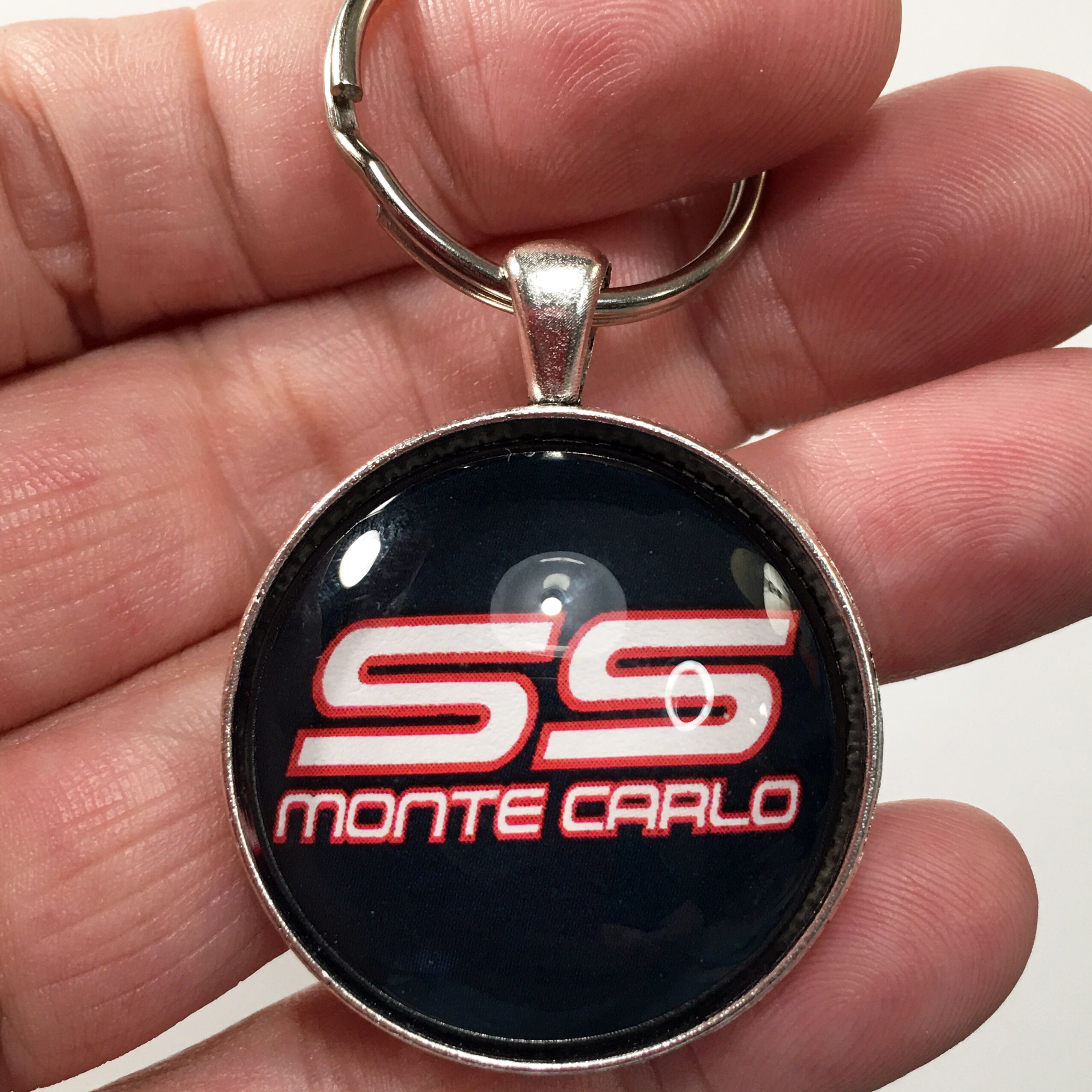Vintage Chevrolet Monte Carlo SS Badge Emblem Logo 1.2 Diameter ...