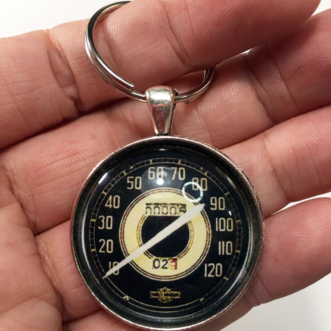 Vintage Antique 1941-1946 HD Knucklehead Motorcycle 120 MPH Speedometer ...