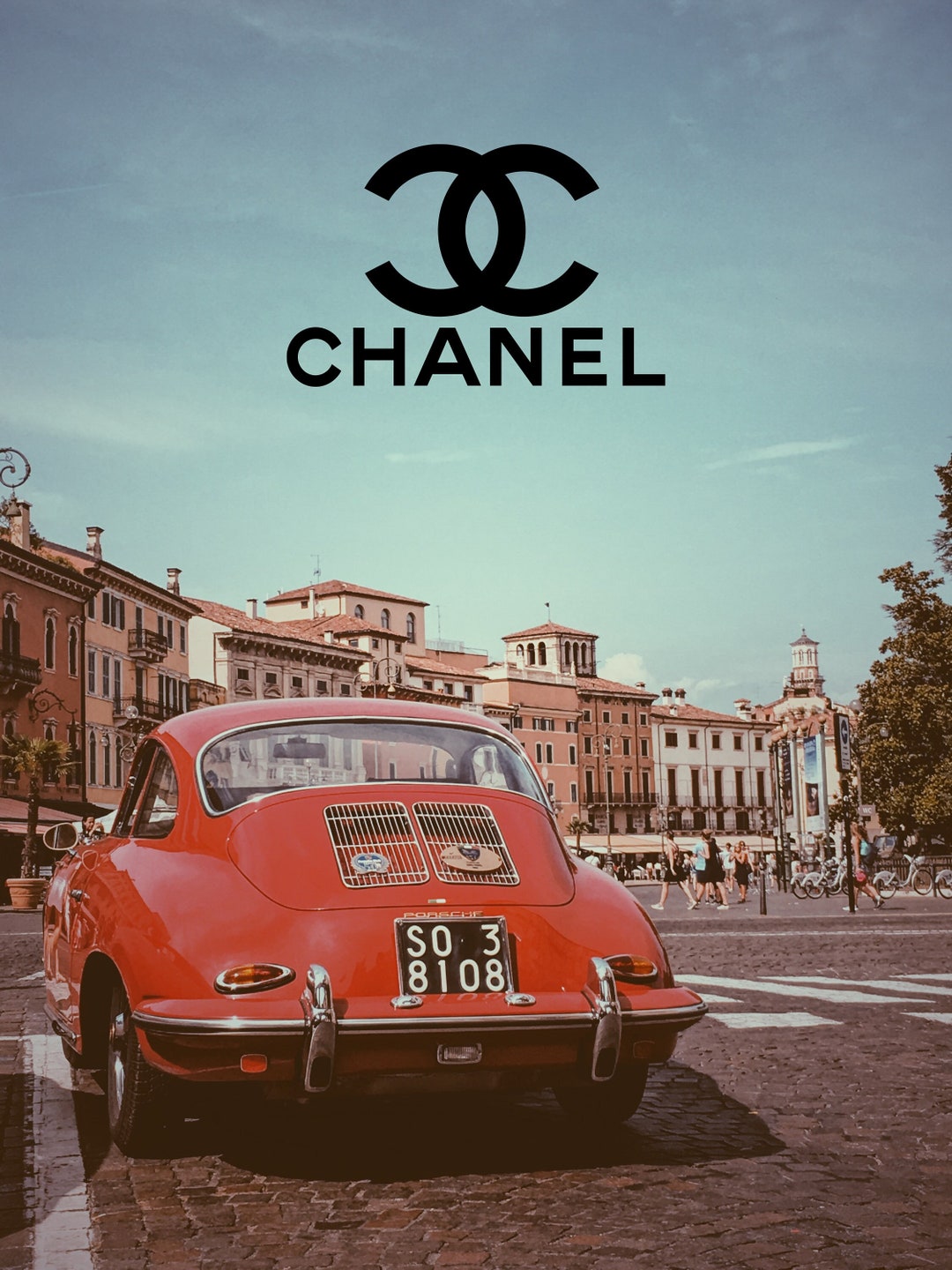 Vintage Chanel Poster - Etsy