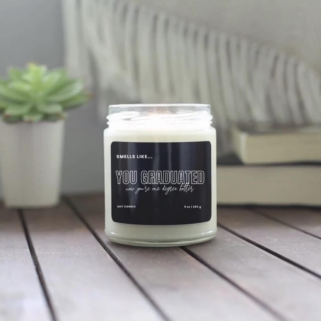 Funny Candle, Graduation Gift, High School Graduation, College ...