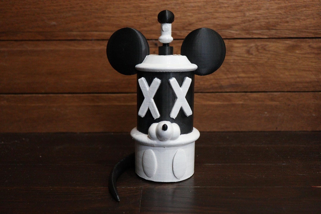Steamboat Willie, Mickey Mouse, Mouse-b-gone Can - Etsy