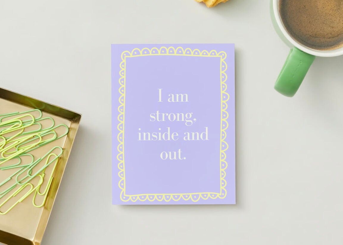 20 Affirmation Cards Printable for Preschoolers Postcard Size Digital ...