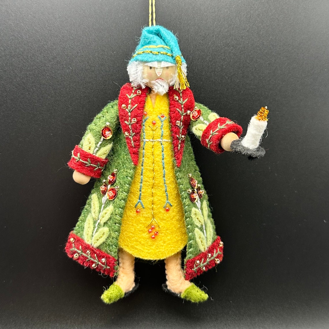 Scrooge A Christmas Carol Felt Ornament - Etsy
