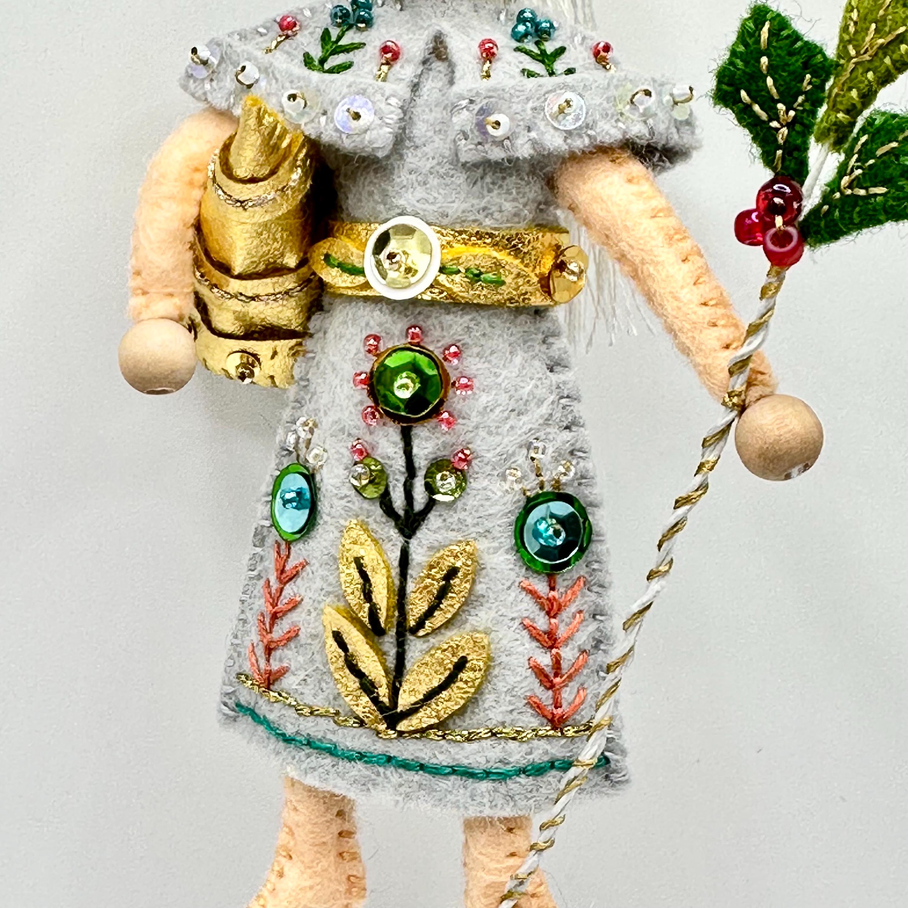 Ghost of Christmas Past. A Christmas Carol Felt Ornament - Etsy