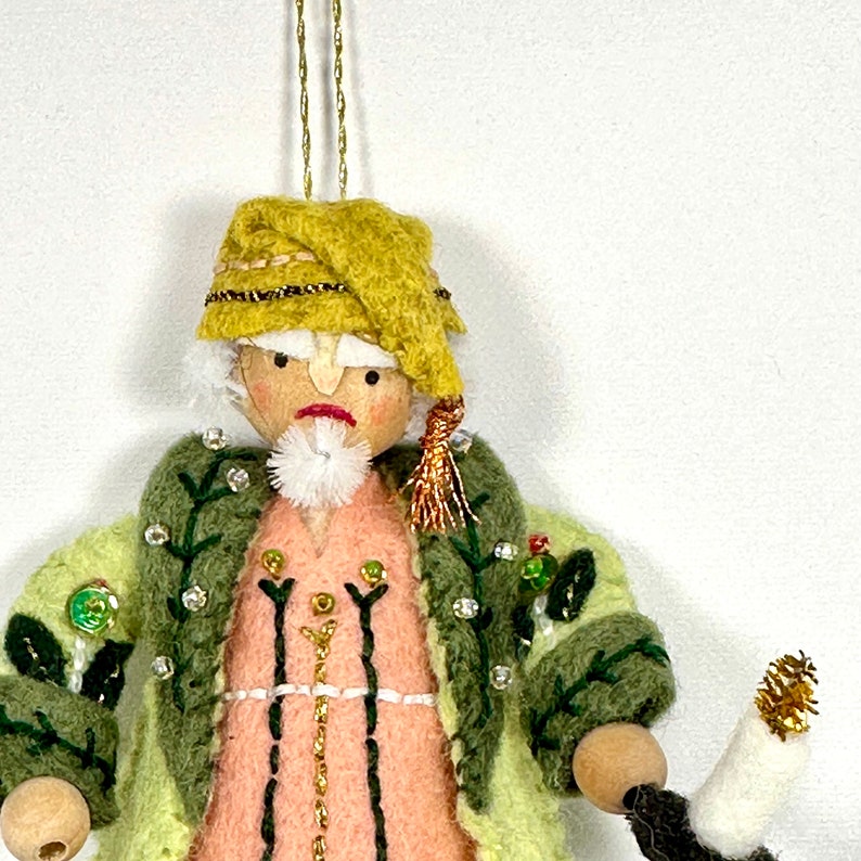 Scrooge A Christmas Carol Felt Ornament - Etsy