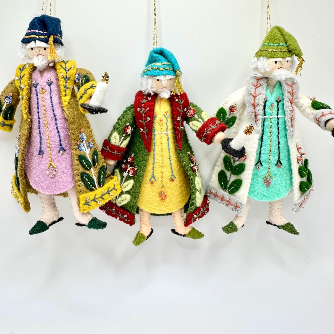Scrooge A Christmas Carol Felt Ornament - Etsy