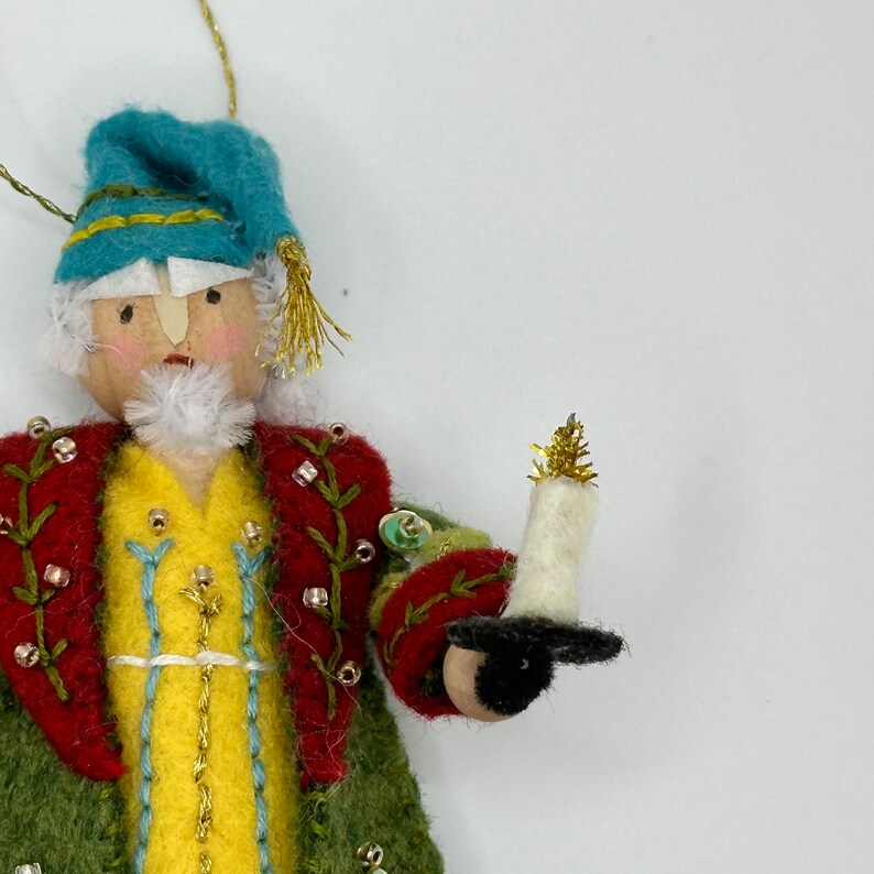 Scrooge A Christmas Carol Felt Ornament - Etsy