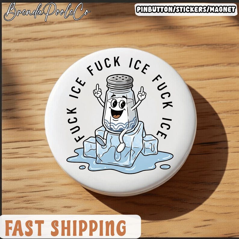 Anti-ice Protest Button Pin – Activist Gear - Etsy Australia