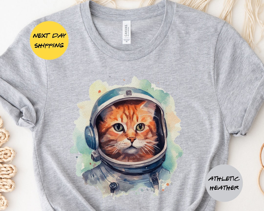 Astronaut Cat Shirt, Space Cat Shirt, Pet Graphic Tee, Cat Lover Shirts ... Astronaut Cat Shirt, Space Cat Shirt, Pet Graphic Tee, Cat Lover Shirts ...