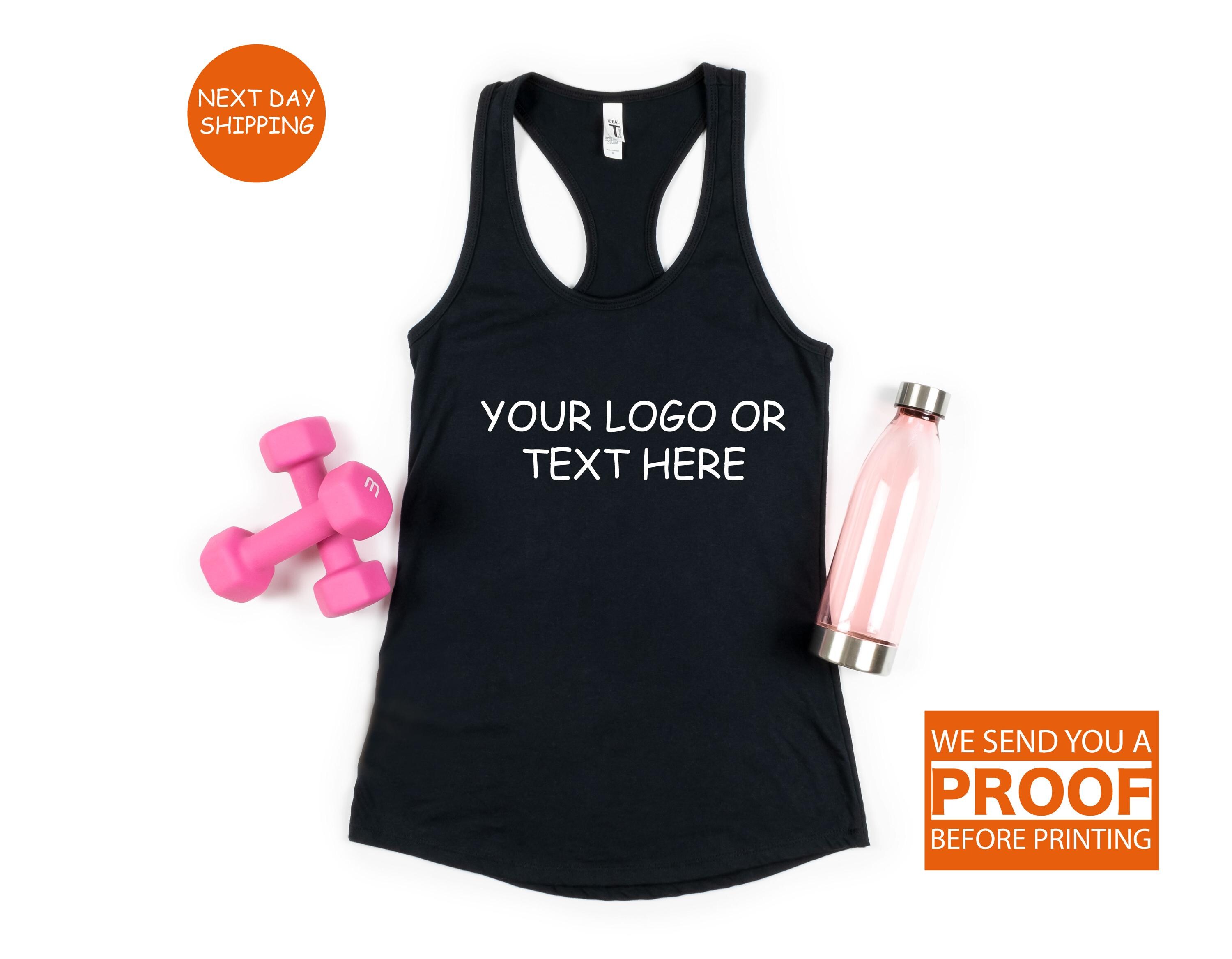 Personalized Design and Your Logo on the Tank Top, Customized Tank Top ...
