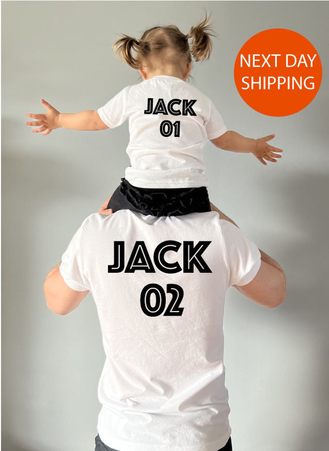 Family TEE, Any Name, Any Number, Custom Name, Personalized Dad Last ...